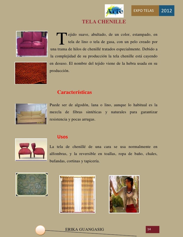 Tipos De Telas CaracterÍsticas Y Usos