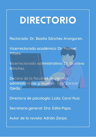 Revista Digital: DIRECTORIO Y ANUNCIOS PUBLICITARIOS