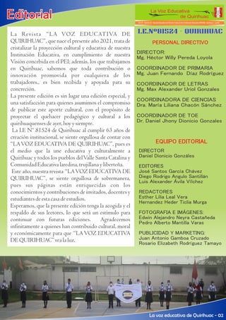 REVISTA DIGITAL LA VOZ EDUCATIVA DE QUIRIHUAC - SETIEMBRE 2021.pdf