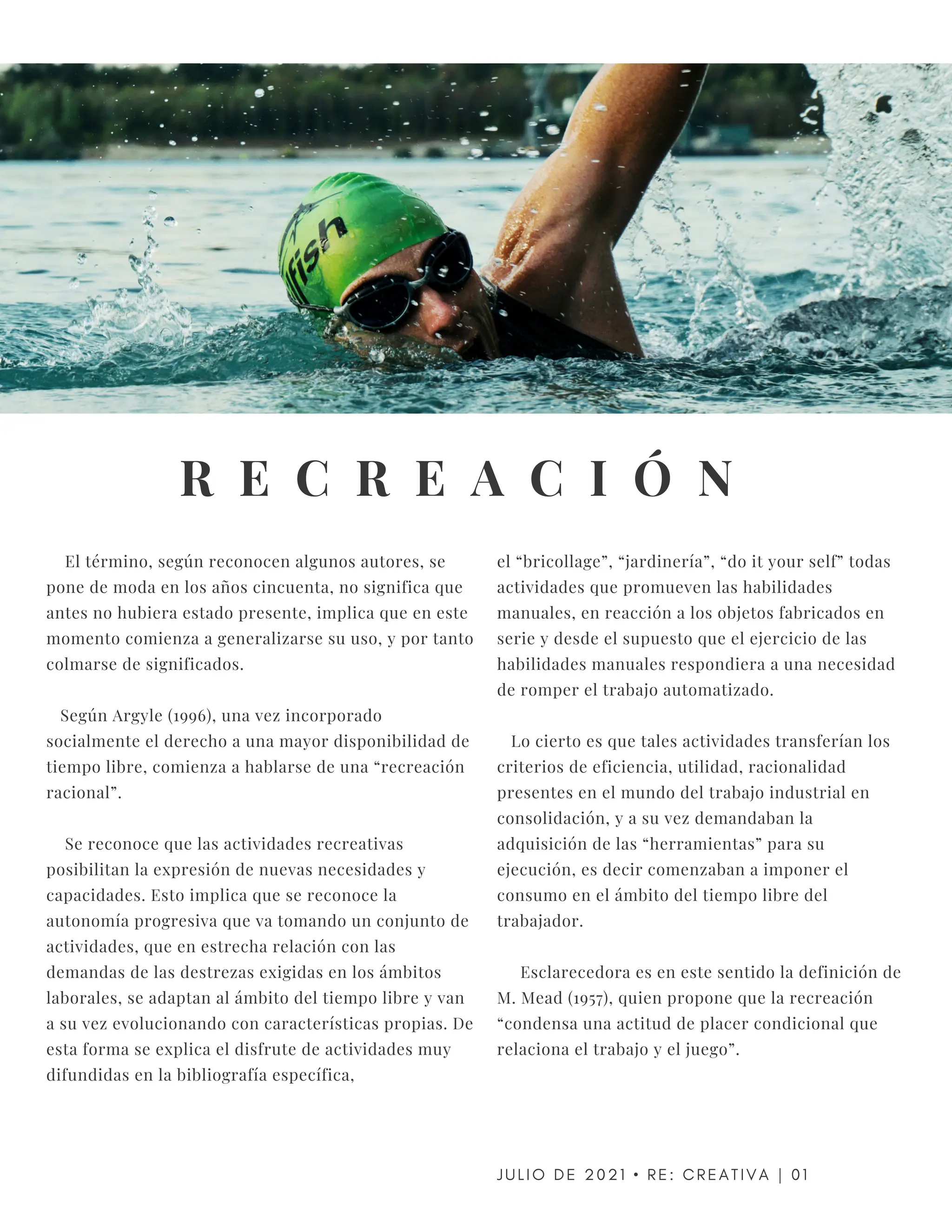 revista estudiante recreación educación fisica | PDF