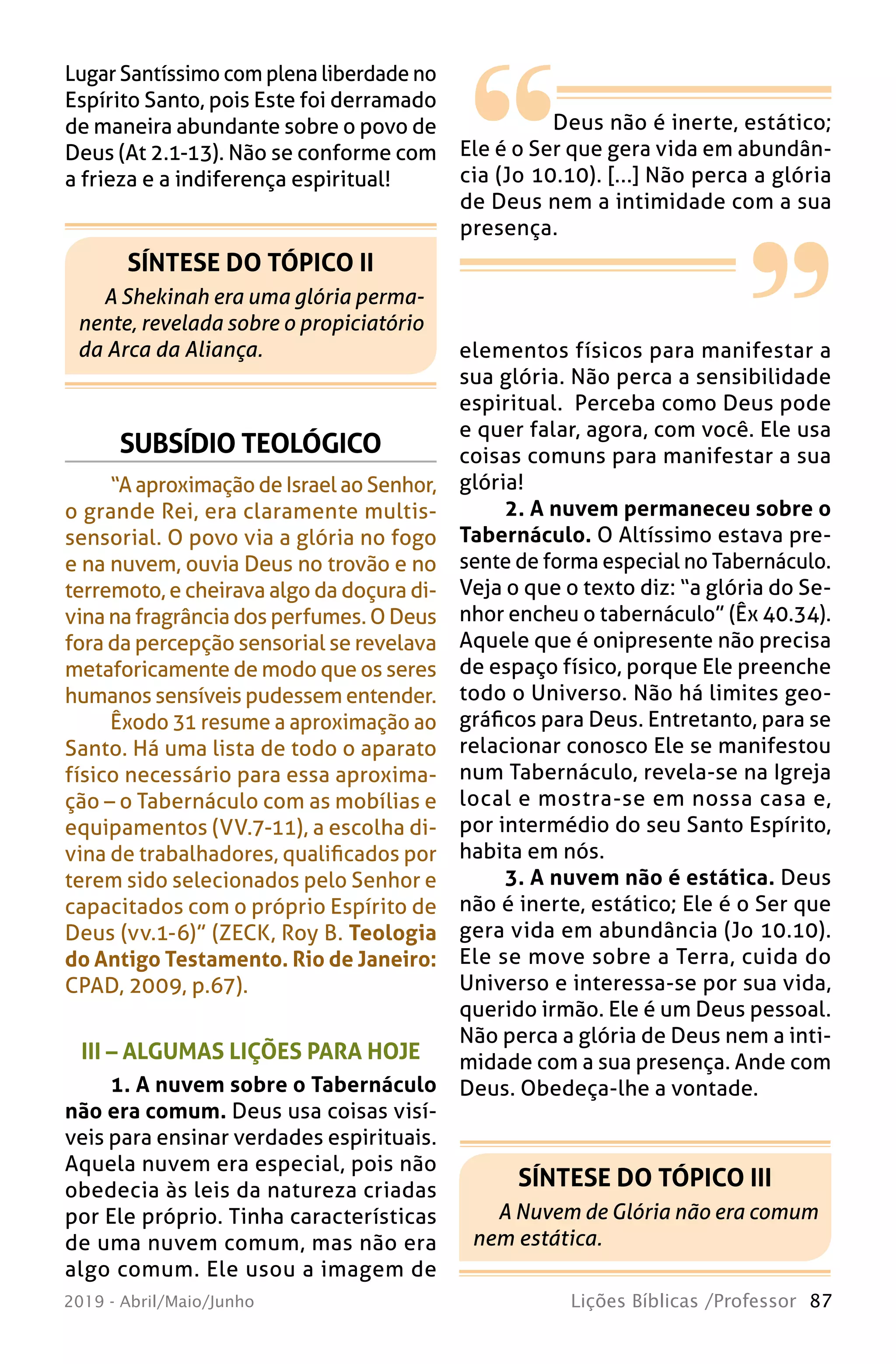 EBD O TABERNÁCULO - Simbolos da Obra Redentora de Cristo | PDF