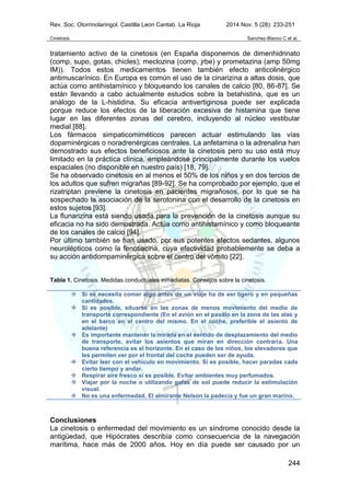 Artículo de revision cinetosis | PDF