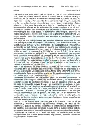 Artículo de revision cinetosis | PDF