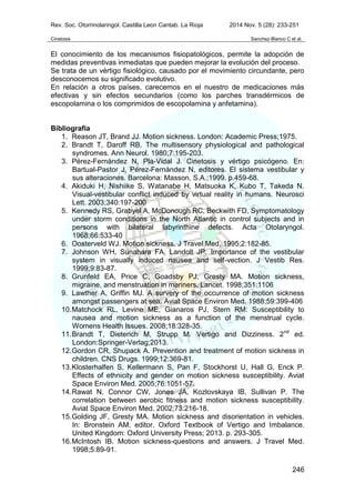 Artículo de revision cinetosis | PDF