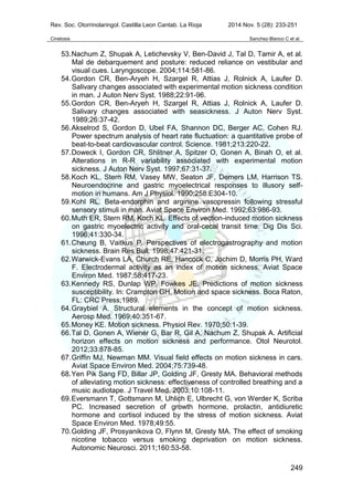 Artículo de revision cinetosis | PDF