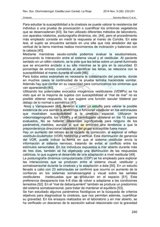 Artículo de revision cinetosis | PDF