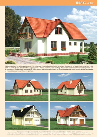 Revista PROIECT - Catalog de Planuri Case | PDF