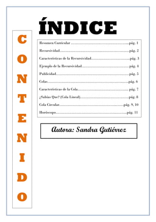 Recursividad y Cola (Estructura de Datos) | PDF