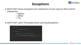 Revisit: Best Practices in Scala | PDF | Programming Languages | Computing
