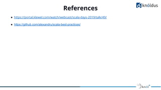 Revisit: Best Practices in Scala | PDF | Programming Languages | Computing