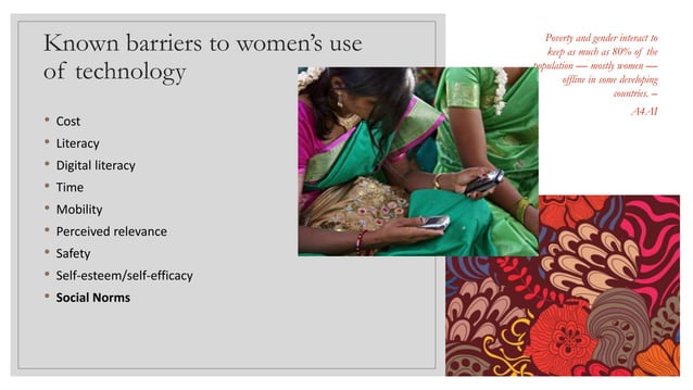 The Gender Digital Divide | PPT