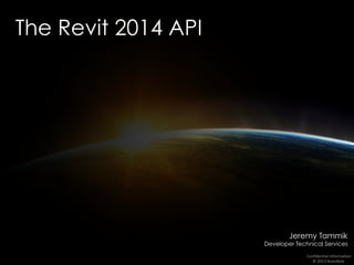 Revit 2014 api_presentation_slides | PPT