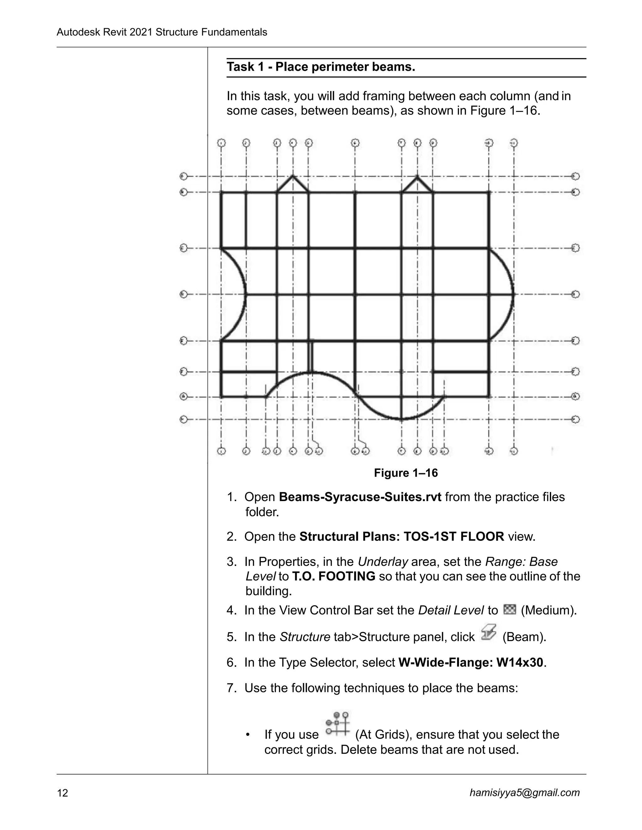 Revit 2021 Structure Essentials pptx | PPTX