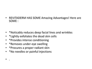 Revita derm | PPT