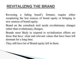 Revitalisation | PPTX