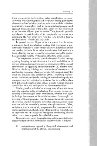Revitalization inner-city | PDF