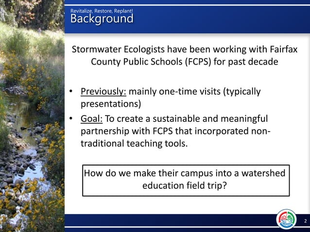 Revitalize, Restore, Replant | PPT