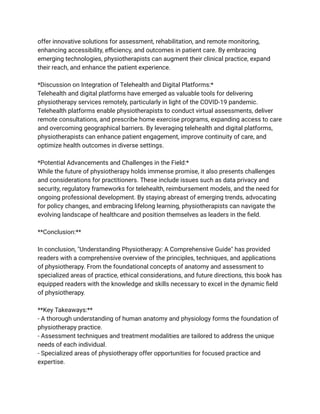 Revitalize - The Comprehensive Guide to Physiotherapy | PDF