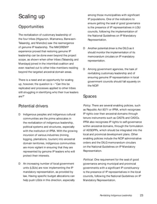 Revitalizing indigenous leadership | PDF
