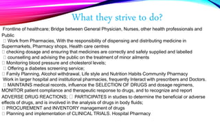 Revitalizing the role of pharmacists | PPT