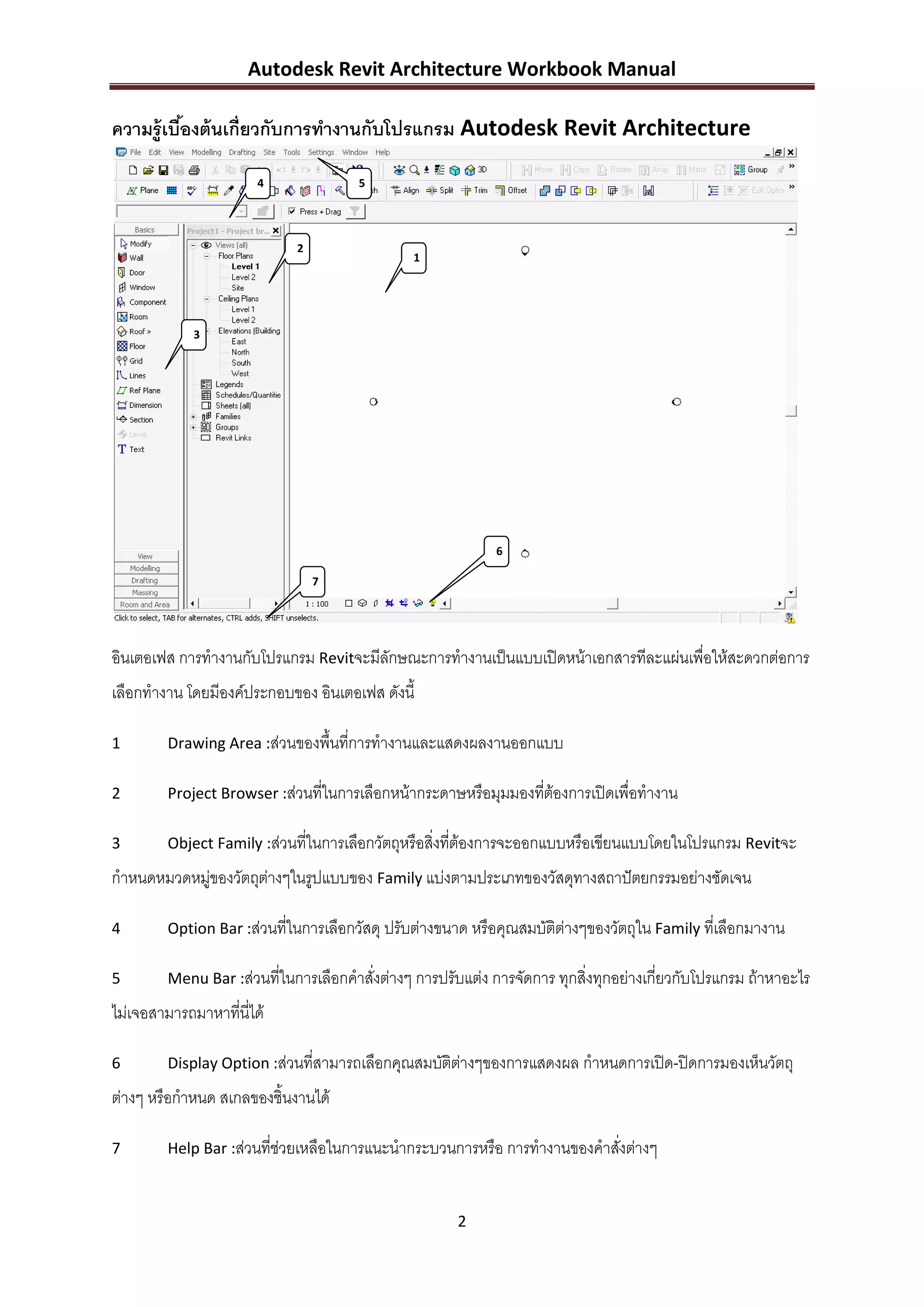 คู่มือ Revit สำหรับงานสถาปัตยกรรม | PDF