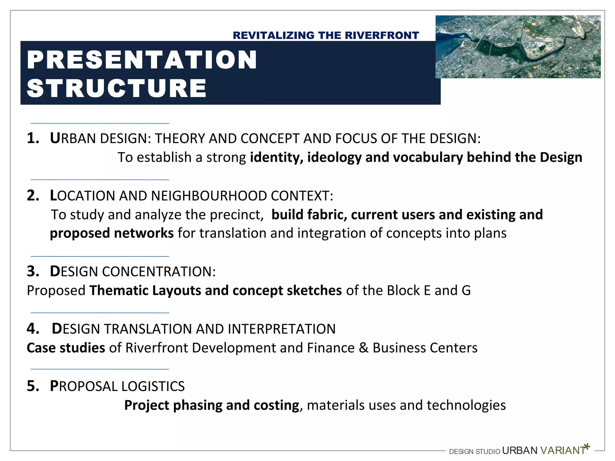 River-Front Revitalisation | PPT