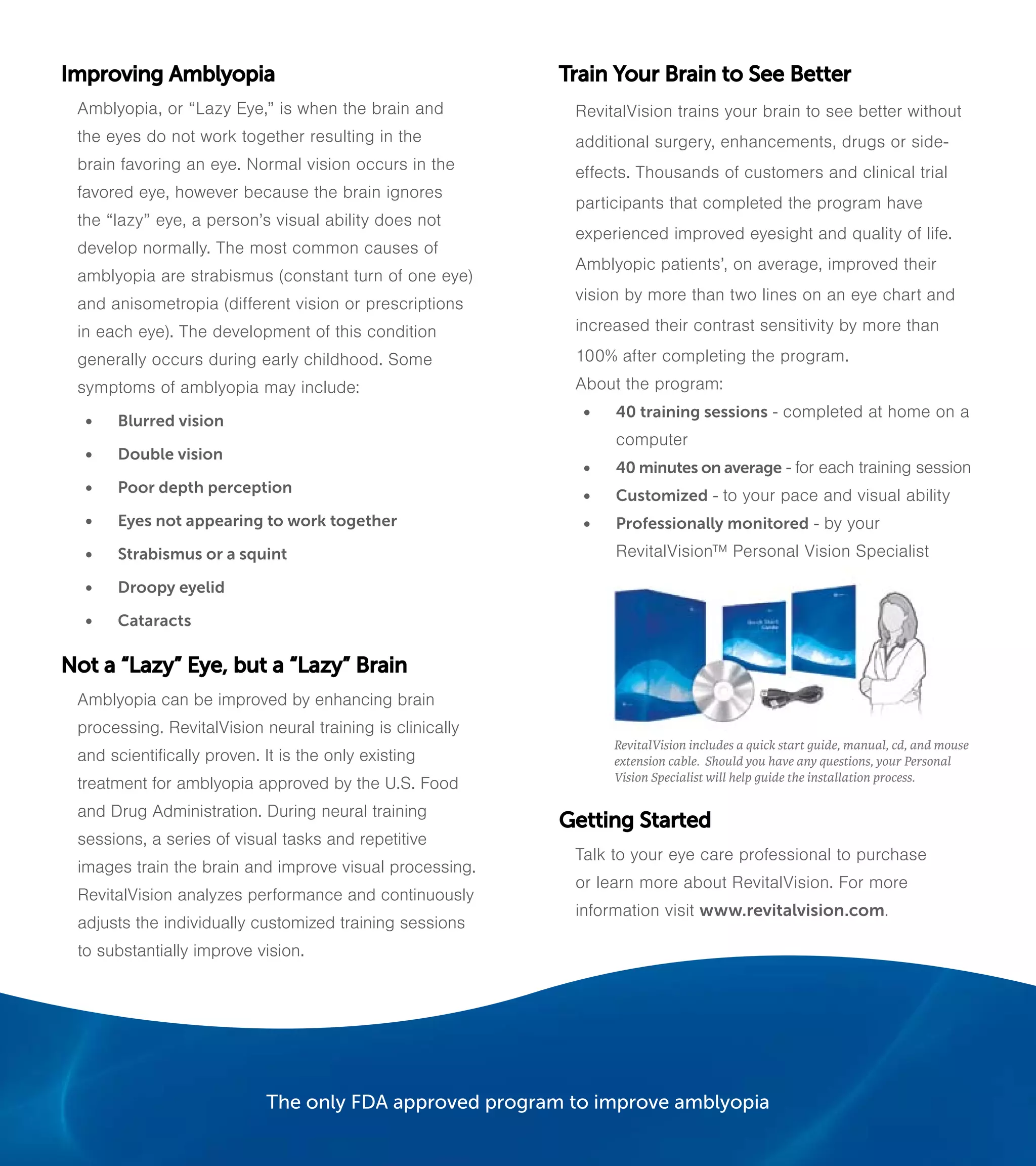 Revital vision amblyopia | PDF