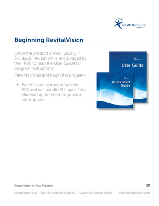 Revital visioninyourpractice | PDF