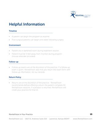 Revital visioninyourpractice | PDF | Eye and Vision Conditions ...