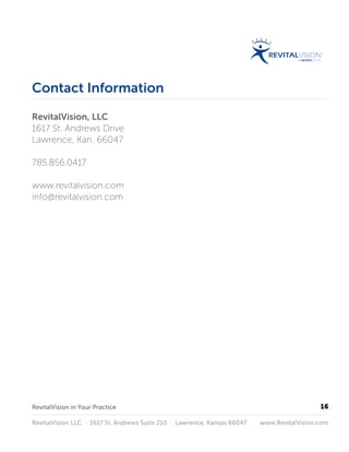 Revital visioninyourpractice | PDF | Eye and Vision Conditions ...