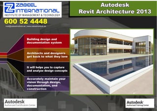 Revit architecture brochure | PPT