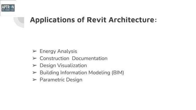 REVIT ARCHITECTURE TRAINING IN DELHI | PPTX | Computer Software and Applications | Computing