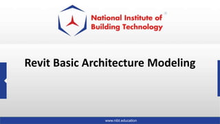 Revit Basic Architecture Modeling | PPTX