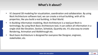 Revit Basic Architecture Modeling | PPTX