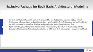 Essential Autodesk Revit Architecture Courses | PPTX