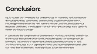 Mastering Revit Architecture: Your Complete Guide to Revit Architecture ...