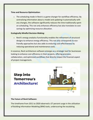 Revit Architecture Software: Transforming Design and Collaboration in ...