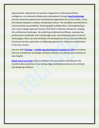 Revit Architecture Software: Transforming Design and Collaboration in ...