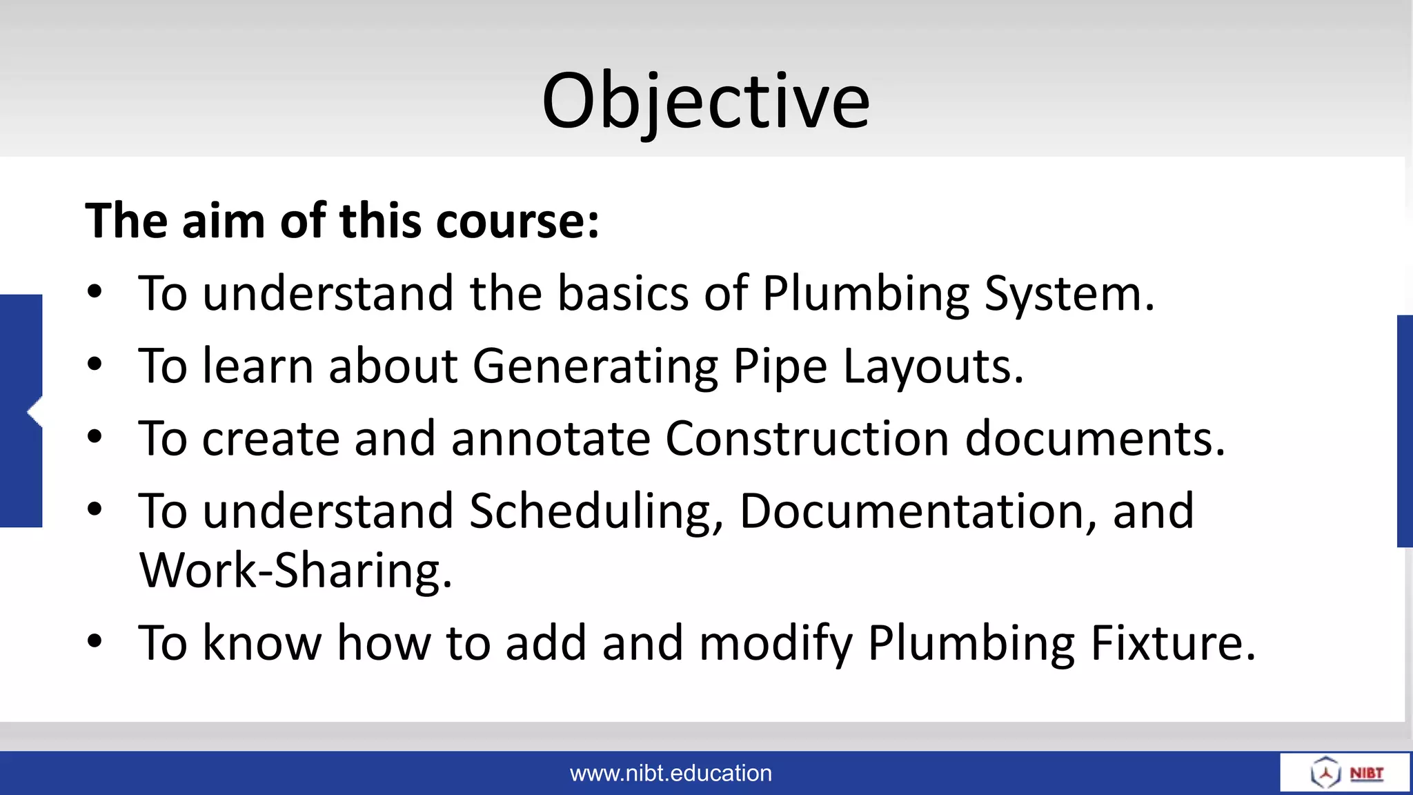 Revit basic plumbing modeling | PPTX