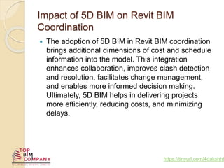 Revit BIM Coordination: Streamlining Collaboration & Efficiency | PPTX