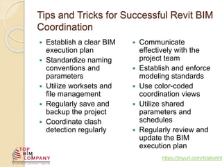 Revit BIM Coordination: Streamlining Collaboration & Efficiency | PPTX