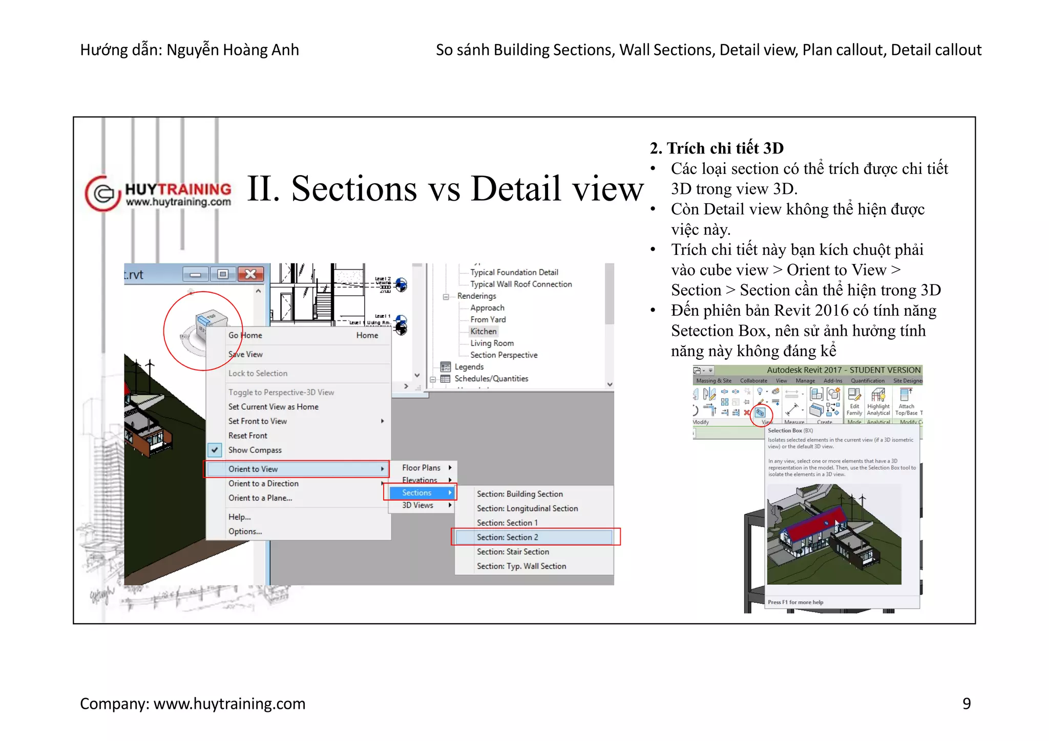 So Sánh building sections, wall sections, detail view, plan callout ...
