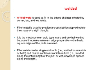 Revited and welded connection | PPTX