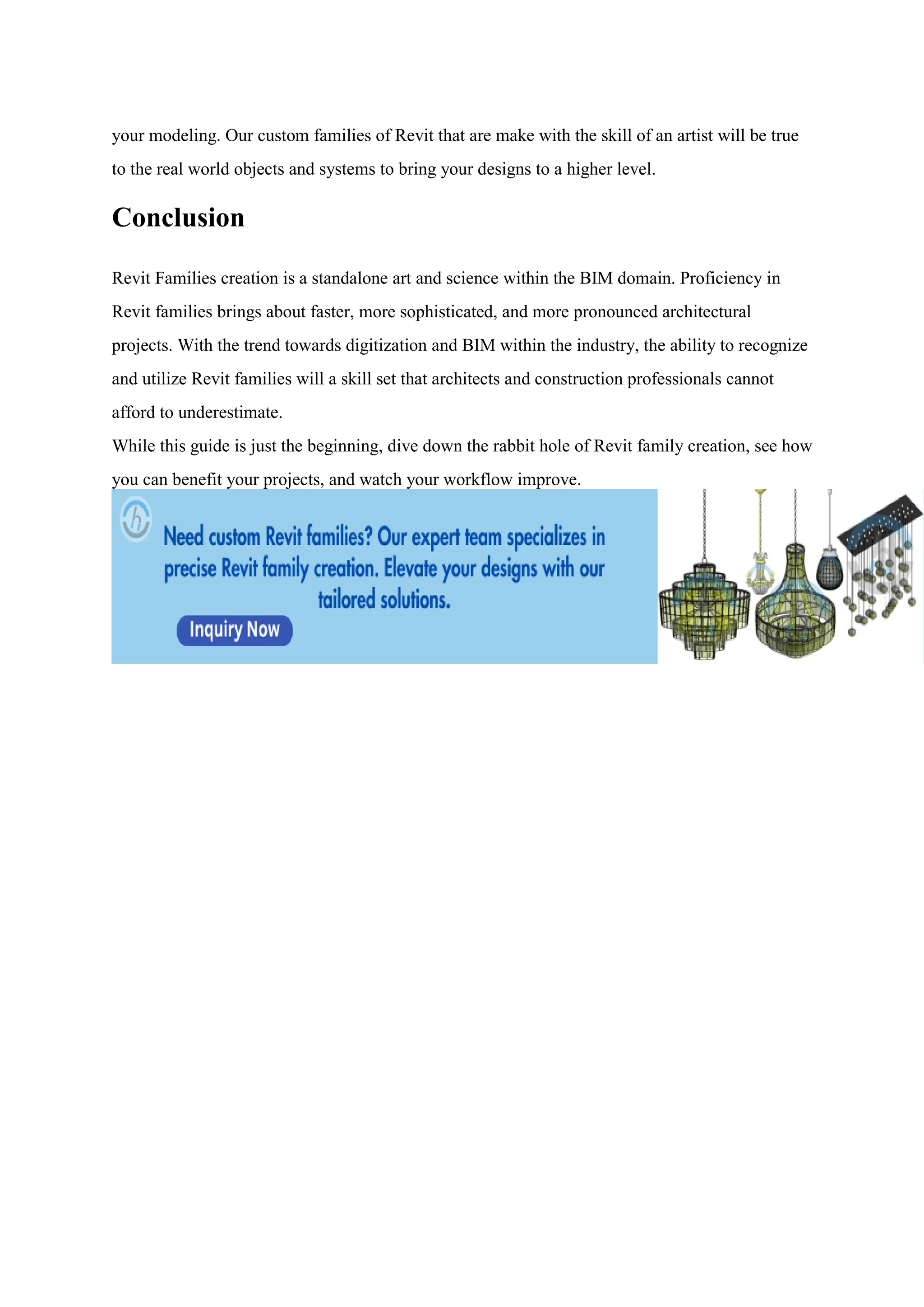 Revit Family Creation Guide: All You Need to Know | PDF