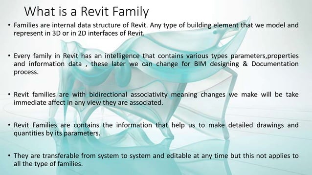 Revit Families | PPTX
