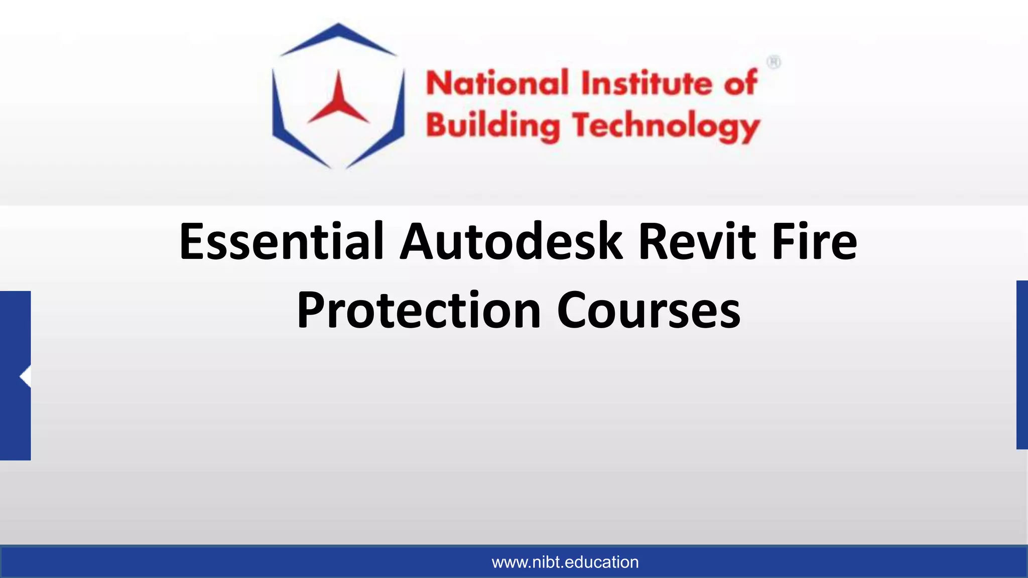 Essential Autodesk Revit Fire Protection Courses | PPTX