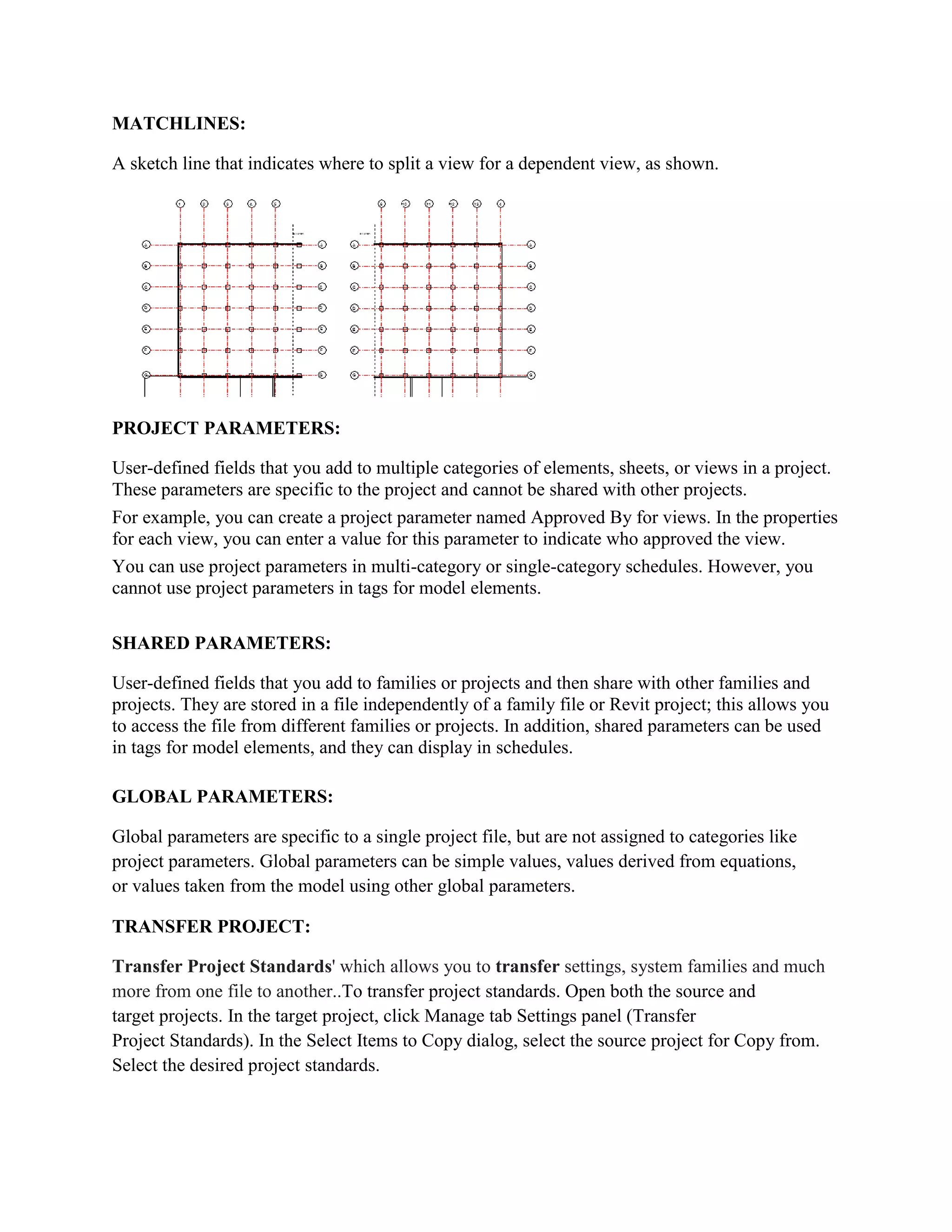 Revit glossary terms | PDF