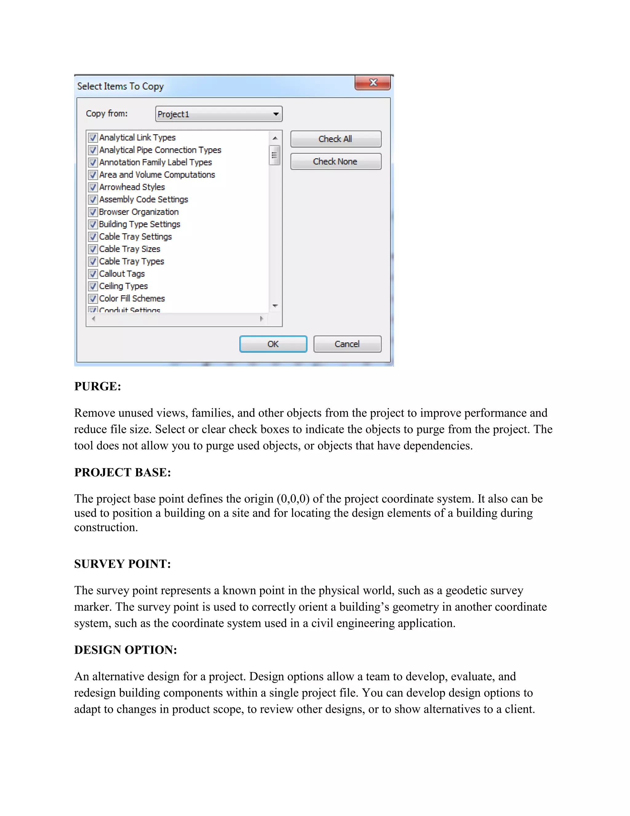 Revit glossary terms | PDF