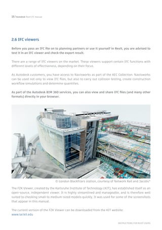 Revit IFC Manual (Industry Foundation Classes) | PDF