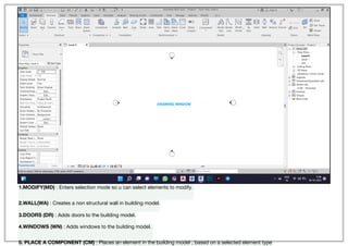 Revit Interface By Neetu FOR ARCHITECTURE STUDENTS | PDF